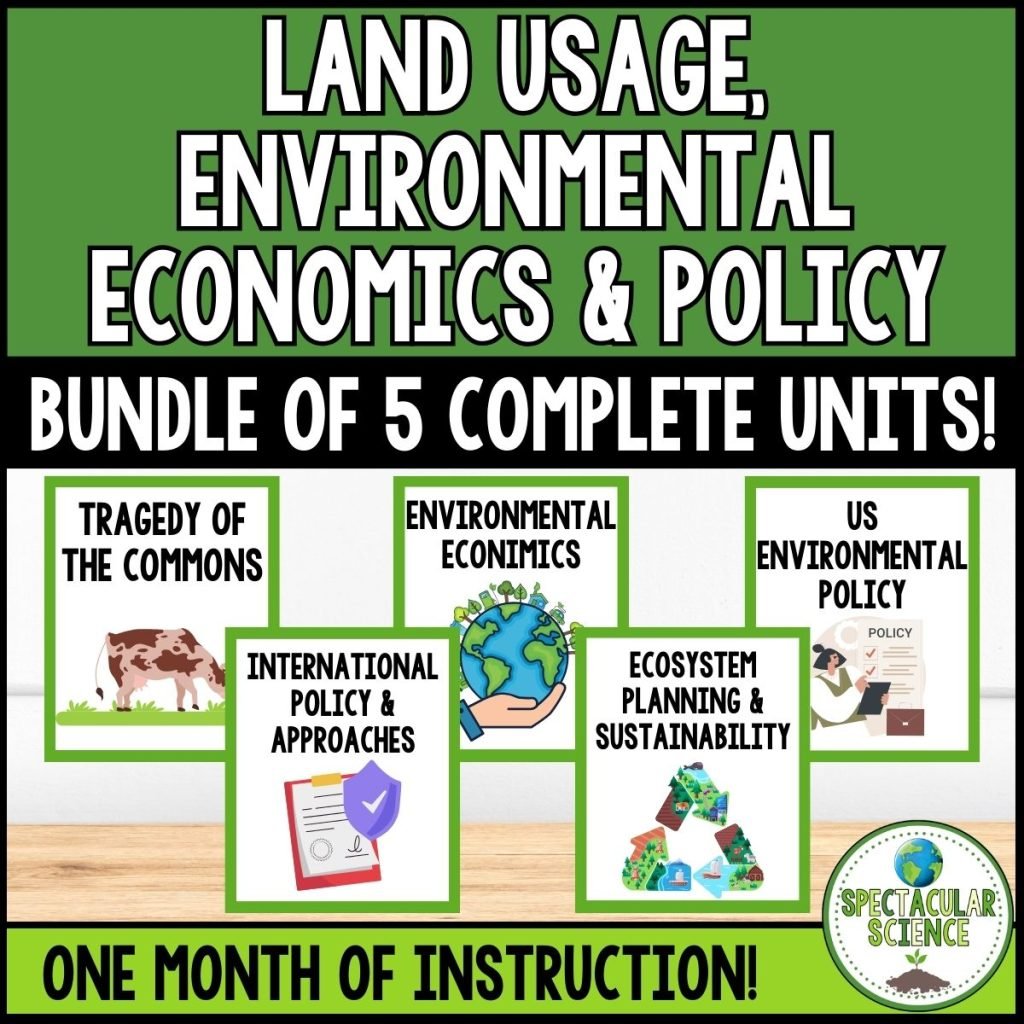 Introduction To Environmental Science Unit Bundle | Spectacular Science