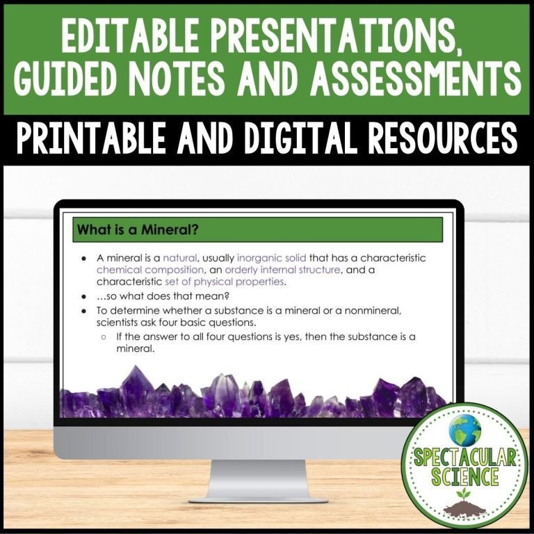 Rocks And Minerals Unit Bundle | Spectacular Science