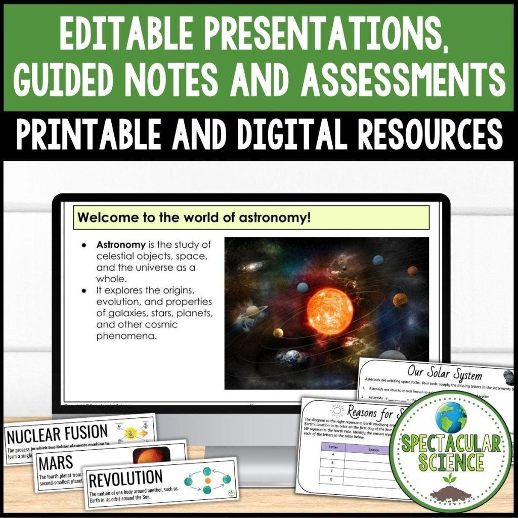 Astronomy Unit Bundle | Spectacular Science