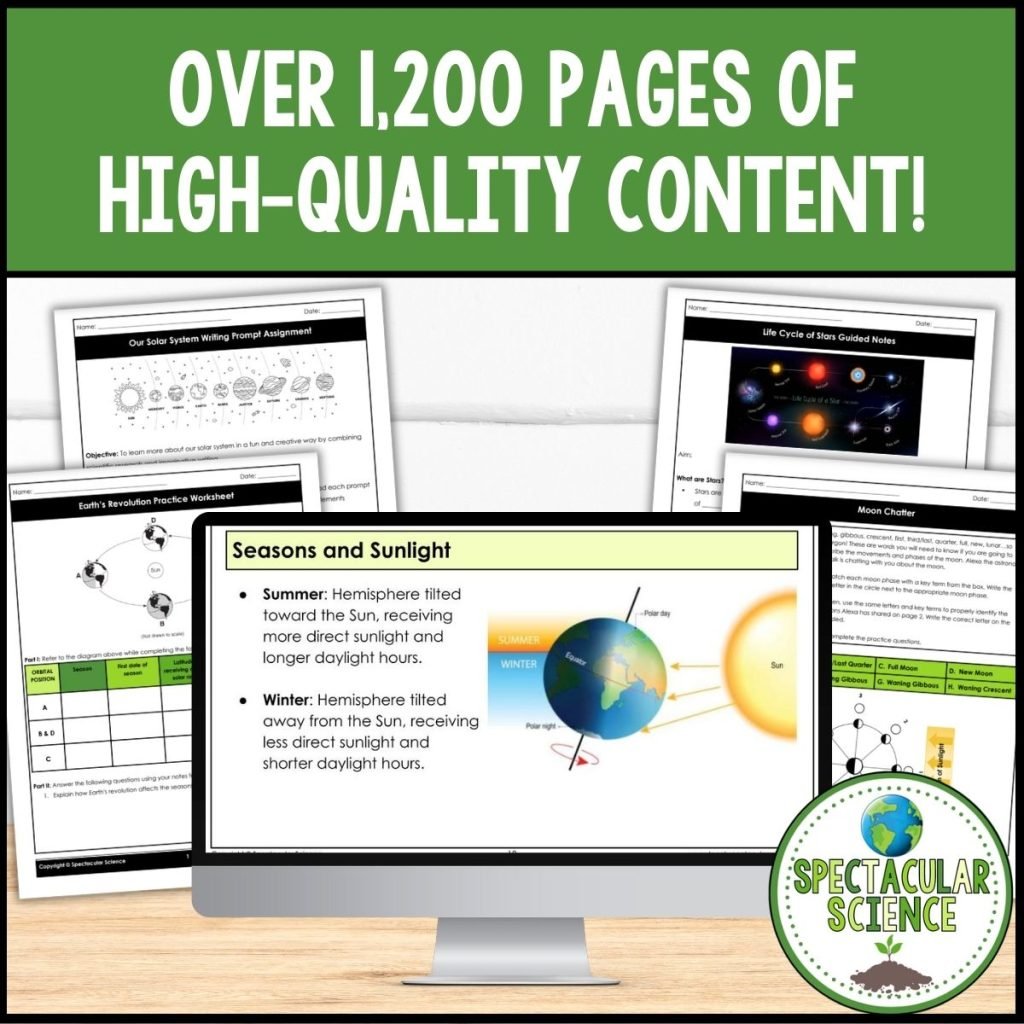 Astronomy Unit Bundle | Spectacular Science