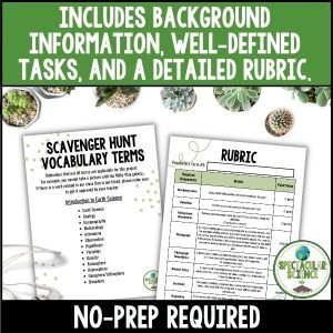 Earth Science Photographic Scavenger Hunt Project | Spectacular Science