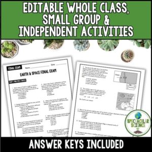 Earth Science Reference Tables Scavenger Hunt Activity | Spectacular ...