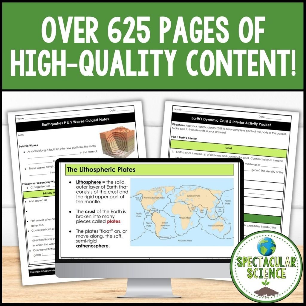 Earth's Dynamic Crust & Interior Unit Bundle | Spectacular Science