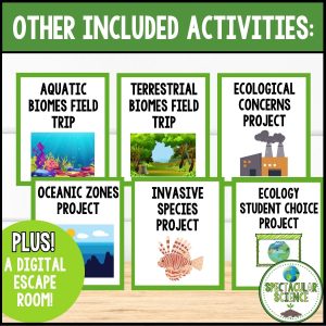 Ecology Unit Bundle | Spectacular Science