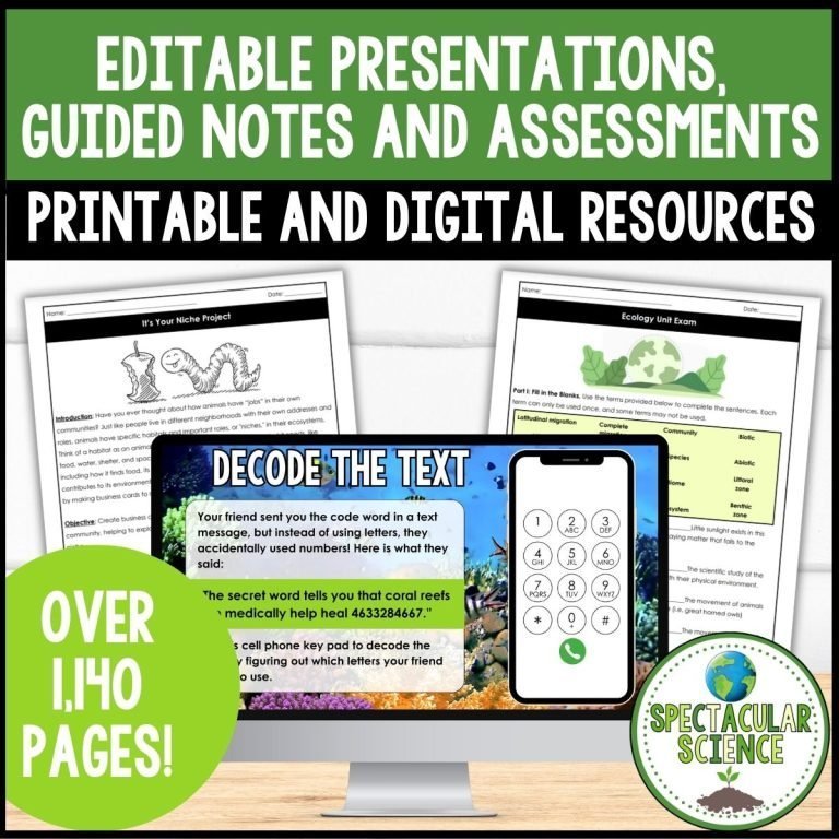 Ecology Unit Bundle | Spectacular Science