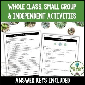 Environmental Health Unit - Pollution, Hazards, Chemicals, Worksheets ...