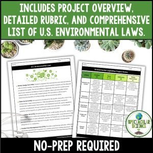 Environmental Legislation Project - Science Research Project, Rubric ...