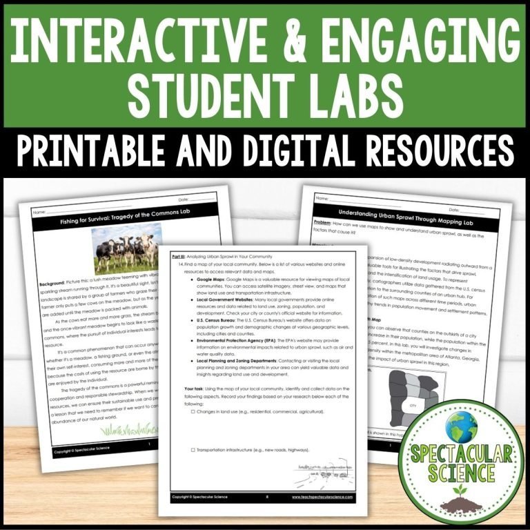 Environmental Science Full Year Lab Bundle - Sustainability, Ecology ...