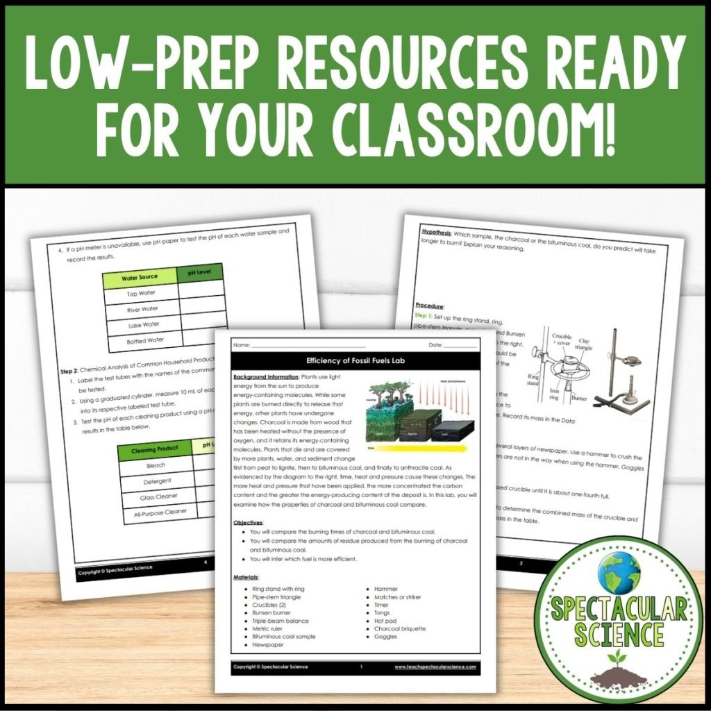 Environmental Science Full Year Lab Bundle | Spectacular Science