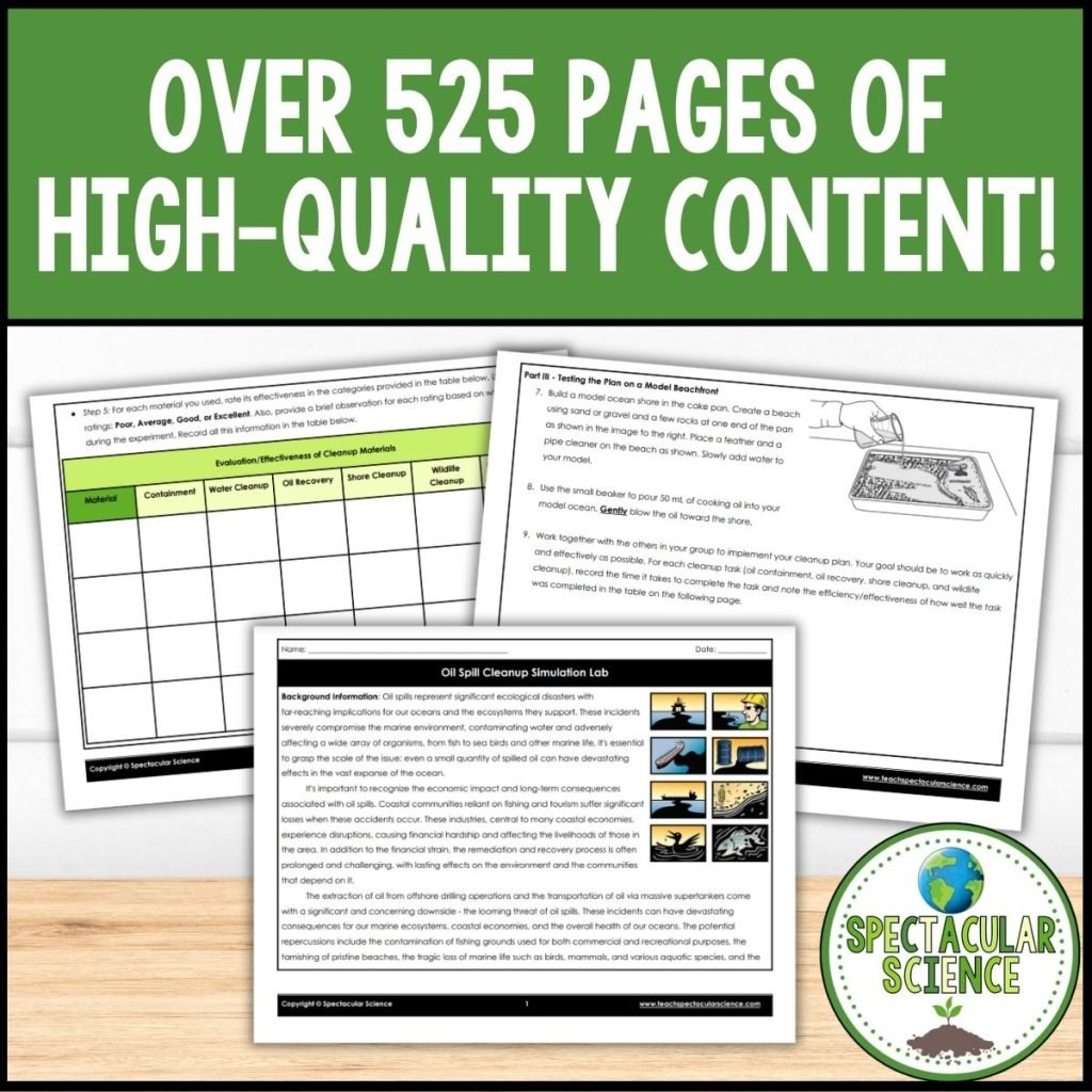 Environmental Science Full Year Lab Bundle | Spectacular Science