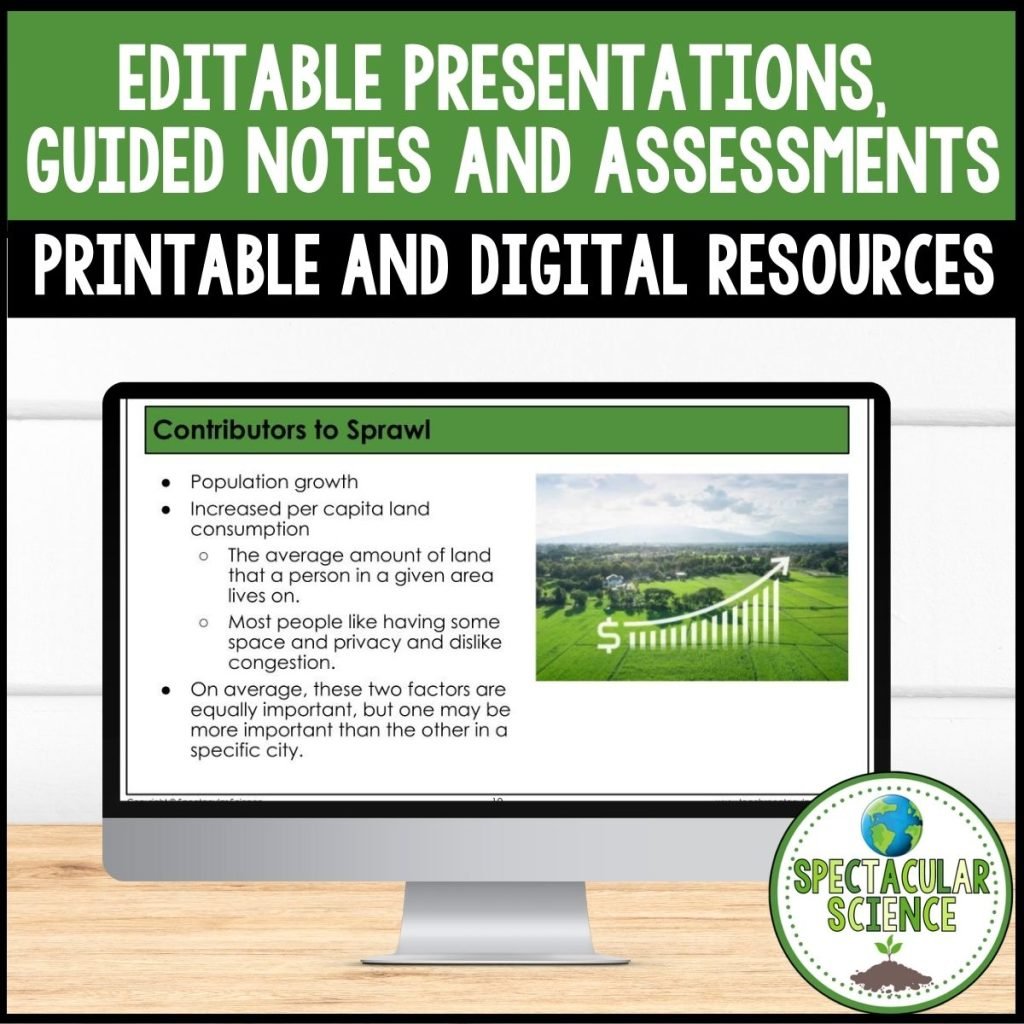 Humans And The Environment Unit Bundle | Spectacular Science