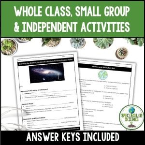 Intro To Astronomy Unit - Earth's Rotation & Revolution, Worksheets ...
