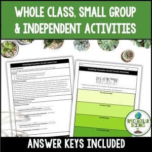 Predicting Population Growth Unit | Spectacular Science