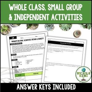 Scientific Method Unit - Lab, Experiment, Worksheet, Presentations ...