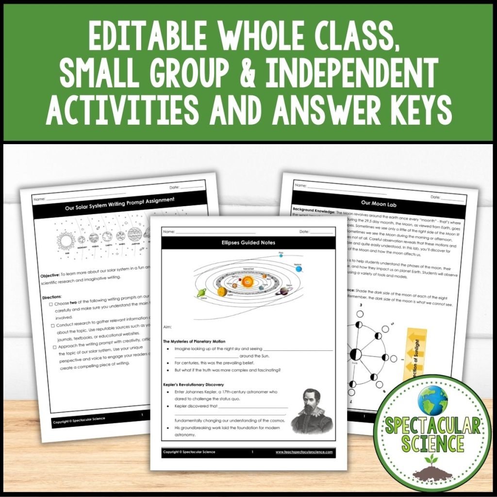 Solar System Unit Bundle | Spectacular Science