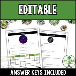 Stars And The Universe Review & Assessments | Spectacular Science