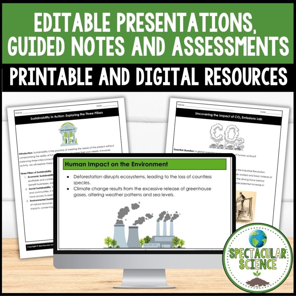 Toward A Sustainable Future Bundle - Climate Change, Global Warming ...