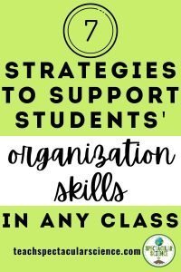 A Better Way To Support Student Organization Skills In Any Class ...