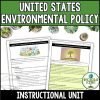 United States Environmental Policy Unit | Spectacular Science