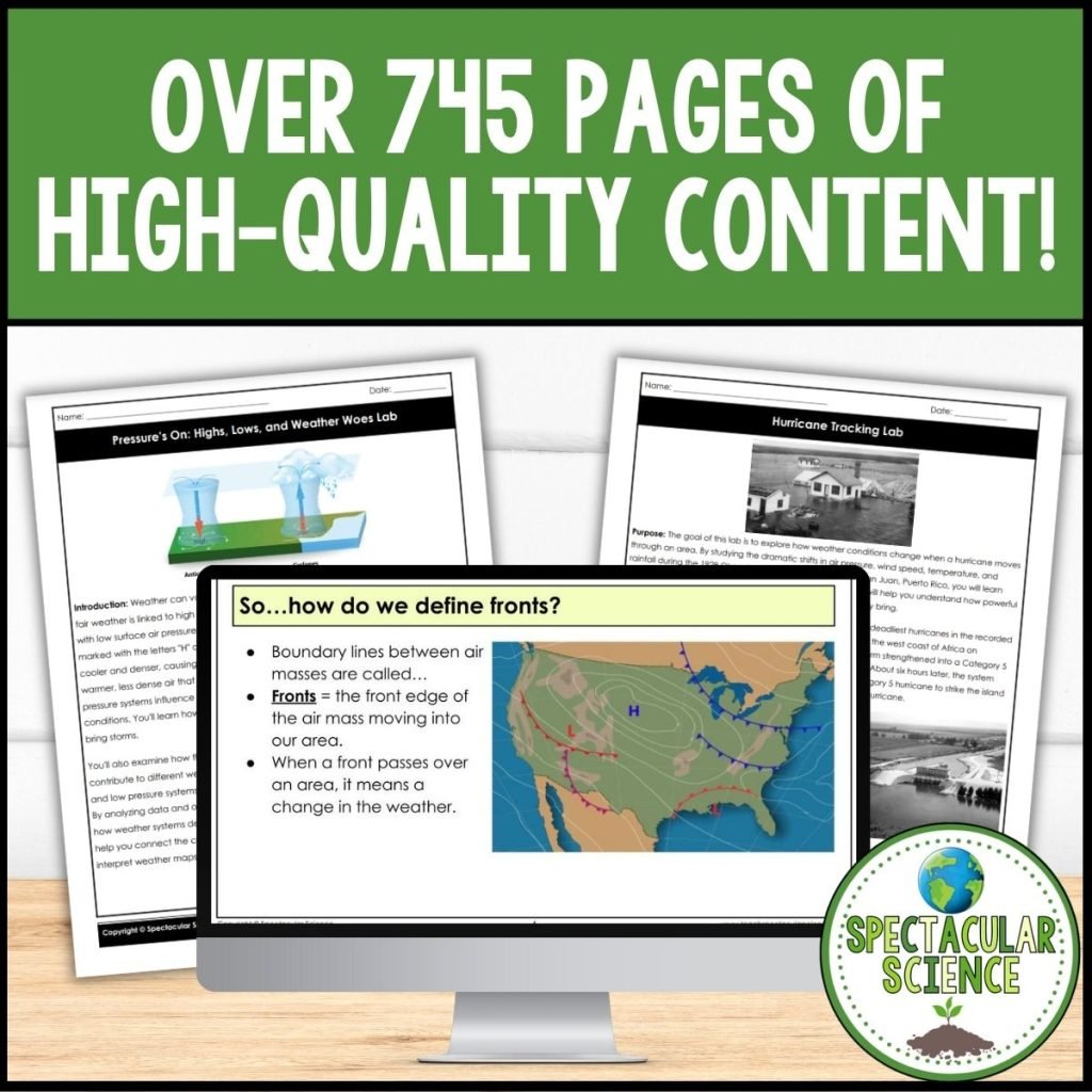 Weather Unit Bundle | Spectacular Science