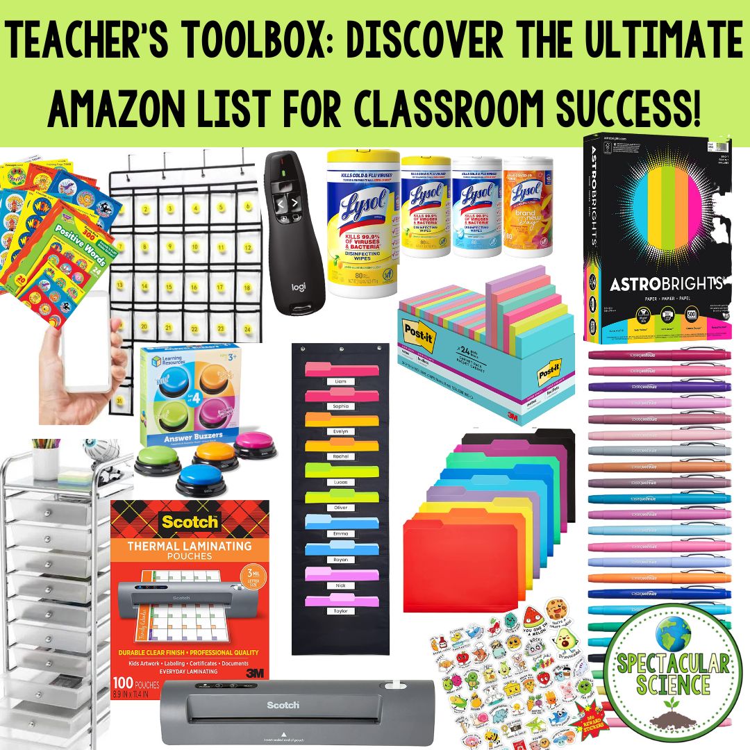Teacher's Toolbox: Discover The Ultimate Amazon List For Classroom ...