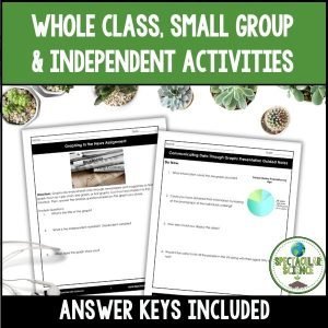 Science Graphing Unit - Data Representation, Interpretation, Analysis ...