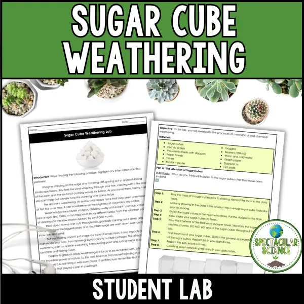 Sugar Cube Weathering Lab | Spectacular Science