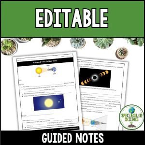 Moon, Eclipses, And Tides Presentation And Guided Notes - Astronomy ...