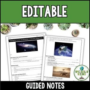 Introduction To Astronomy Presentation And Guided Notes - Science ...