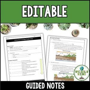 Introduction To Ecology Presentation & Notes, Biotic & Abiotic Factors ...