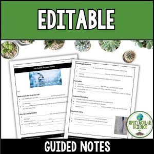 Science Lab Safety Presentation & Guided Notes - Worksheet And Slides ...