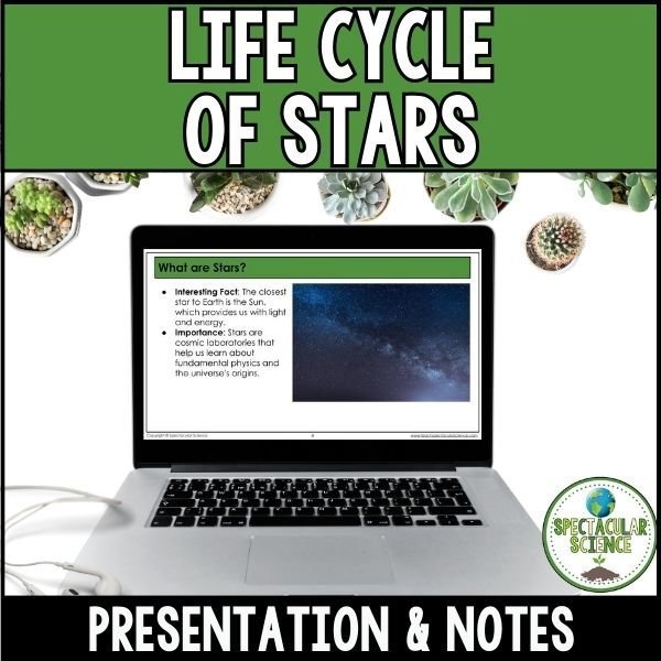 Life Cycle Of Stars Presentation And Guided Notes - Astronomy Science ...