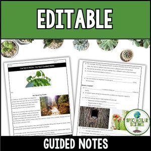 Niches And Habitats Presentation & Guided Notes | Spectacular Science