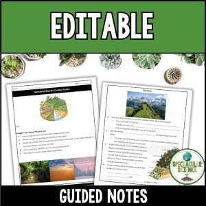 Terrestrial Biomes Presentation & Guided Notes | Spectacular Science