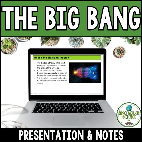 The Big Bang Theory Presentation & Guided Notes - Astronomy Worksheets ...