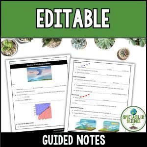 Weather Fronts Presentation & Notes - Maps, Warm And Cold, Air Masses ...