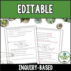 Phases Of The Moon Lab Worksheet - Tides, Eclipses, Sun Earth And Moon ...