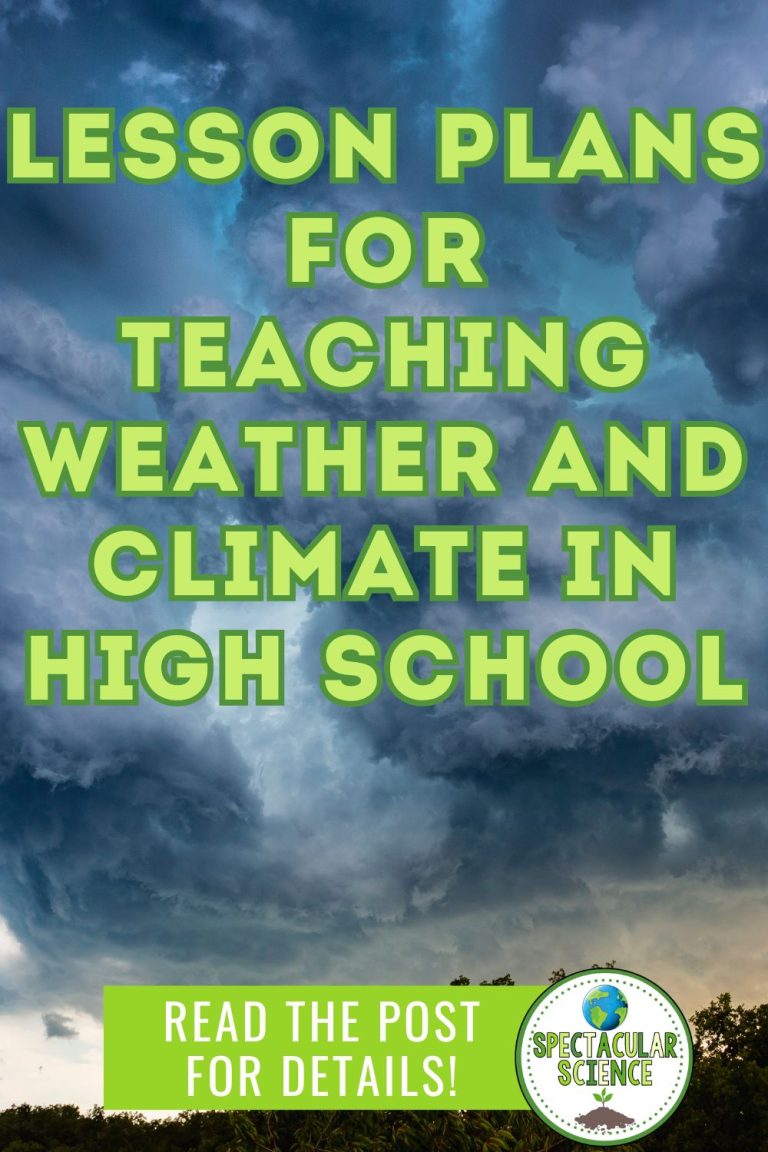 Forecasting Success When Teaching Weather And Climate | Spectacular Science