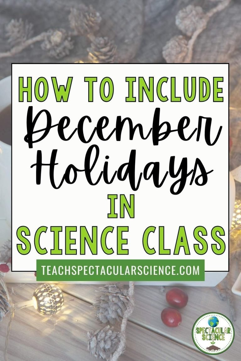 Teaching Science With The December Holidays In Mind