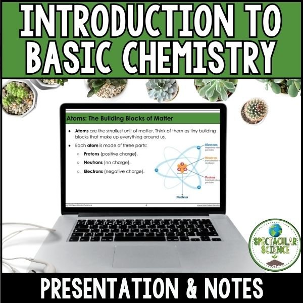 Introduction To Basic Chemistry Presentation & Notes | Spectacular Science