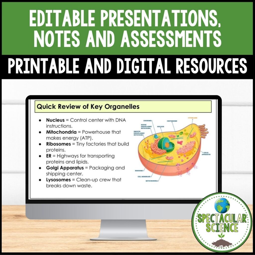 Cells And Cellular Processes Unit Bundle | Spectacular Science