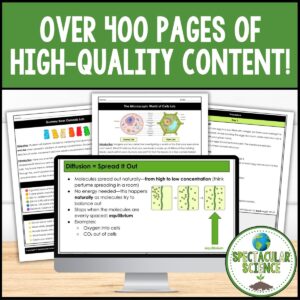 Cells And Cellular Processes Unit Bundle - Cell Theory, Microscopes ...
