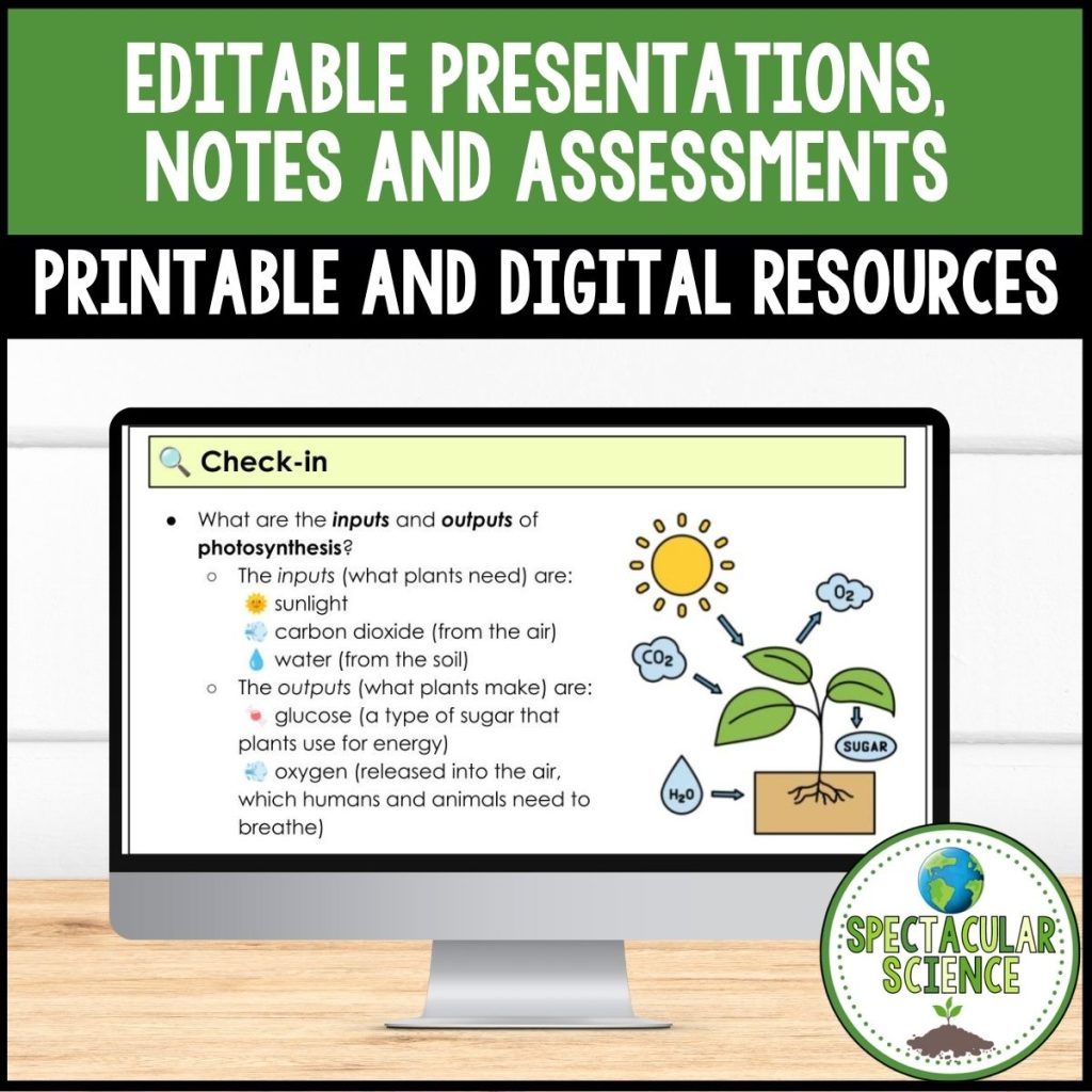 Energy In Living Systems Unit Bundle - Photosynthesis, Cellular ...