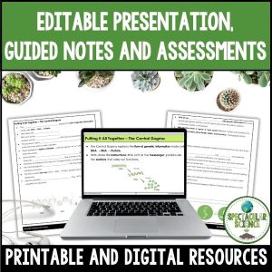 Protein Synthesis Unit | Spectacular Science