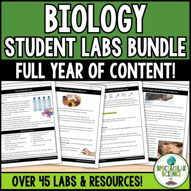 Biology Full Year Lab Bundle